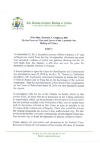 Canonization - Darwin Ramos